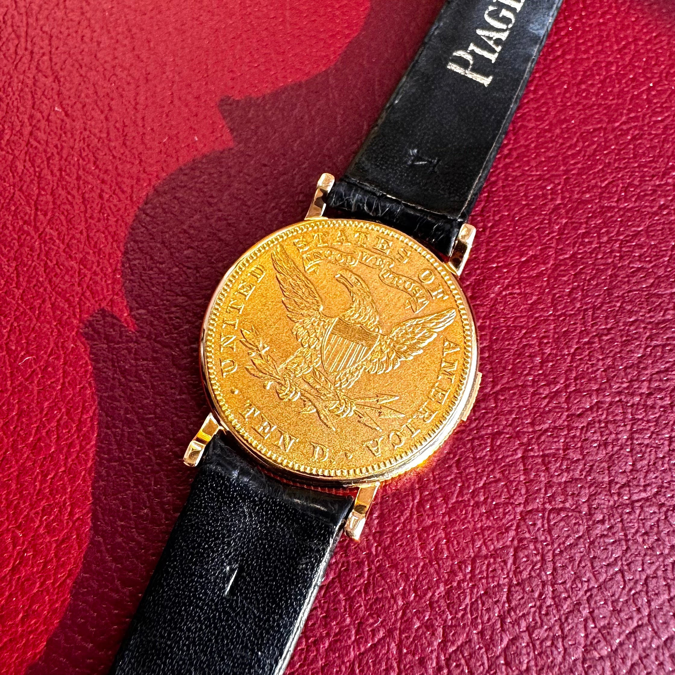 Piaget $10 22ct Liberty U.S. Gold Coin Watch 28mm Ladies Watch – PM ...