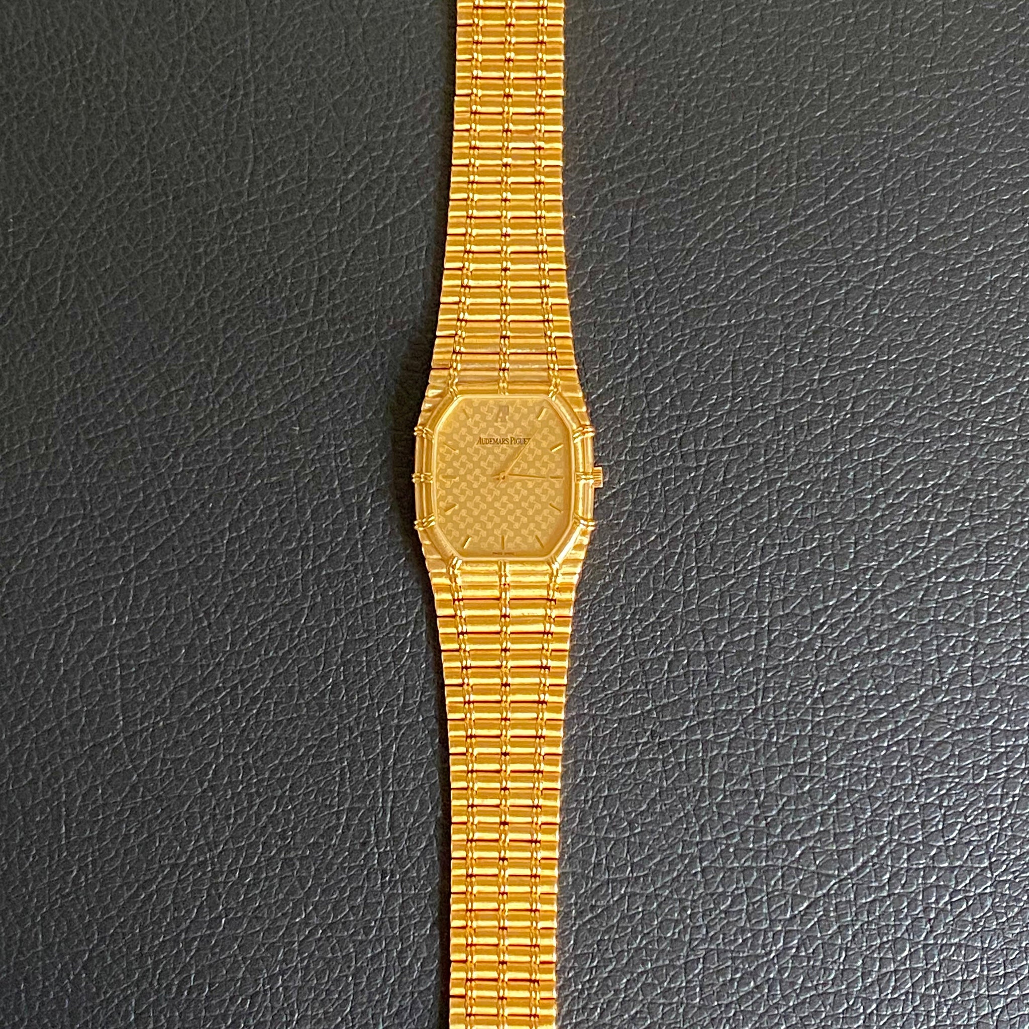 Audemars Piguet Bamboo Vintage Men's Watch 18K Gold Manual Winding – PM ...
